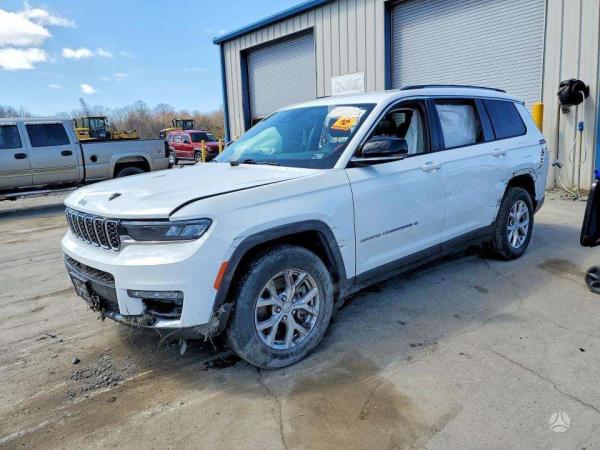 Balts Jeep Grand Cherokee 2022 Kauņa, ar dzinēja tilpumu 3.60 L un nobraukumu 73 tūkst. km par 14500 €, foto 1 vietnē AUTOMOTO.COM.LV