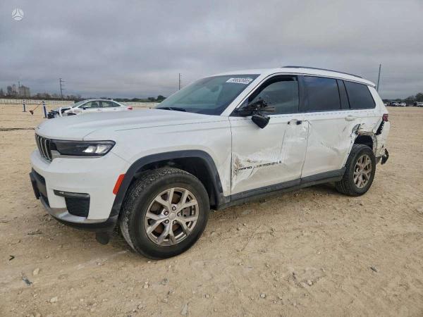 White Jeep Grand Cherokee 2023 in Kaunas, with an engine capacity of 3.60 L and mileage of 108 thousand km for 19888 €, photo 3 on AUTOMOTO.COM.LV