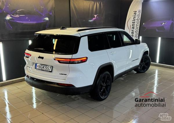 White Jeep Grand Cherokee 2023 in Avizieniai, with an engine capacity of 3.60 L and mileage of 40 thousand km for 36950 €, photo 2 on AUTOMOTO.COM.LV