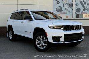 Balts Jeep Grand Cherokee 2023 Kretinga, ar dzinēja tilpumu 3.60 L un nobraukumu 100 tūkst. km par 31499 €, foto  vietnē AUTOMOTO.COM.LV