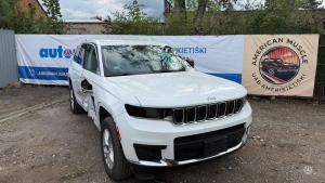 Balts Jeep Grand Cherokee 2023 Ukmergė, ar dzinēja tilpumu 3.60 L un nobraukumu 83 tūkst. km par 19499 €, foto  vietnē AUTOMOTO.COM.LV