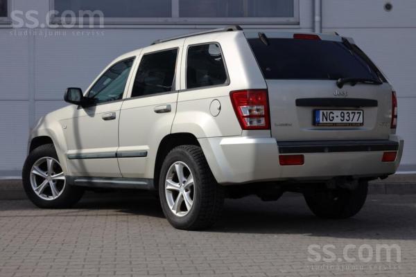Dzeltens Jeep Grand Cherokee 2007 Rīga, ar dzinēja tilpumu 3.00 L un nobraukumu 0 tūkst. km par 3995 €, foto 3 vietnē AUTOMOTO.COM.LV