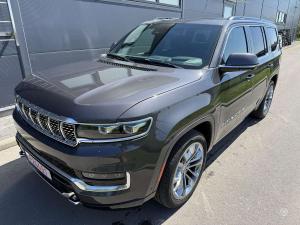 Pelēks Jeep grand-wagoneer 2022 Šilutė, ar dzinēja tilpumu 6.40 L un nobraukumu 6 tūkst. km par 77000 €, foto  vietnē AUTOMOTO.COM.LV