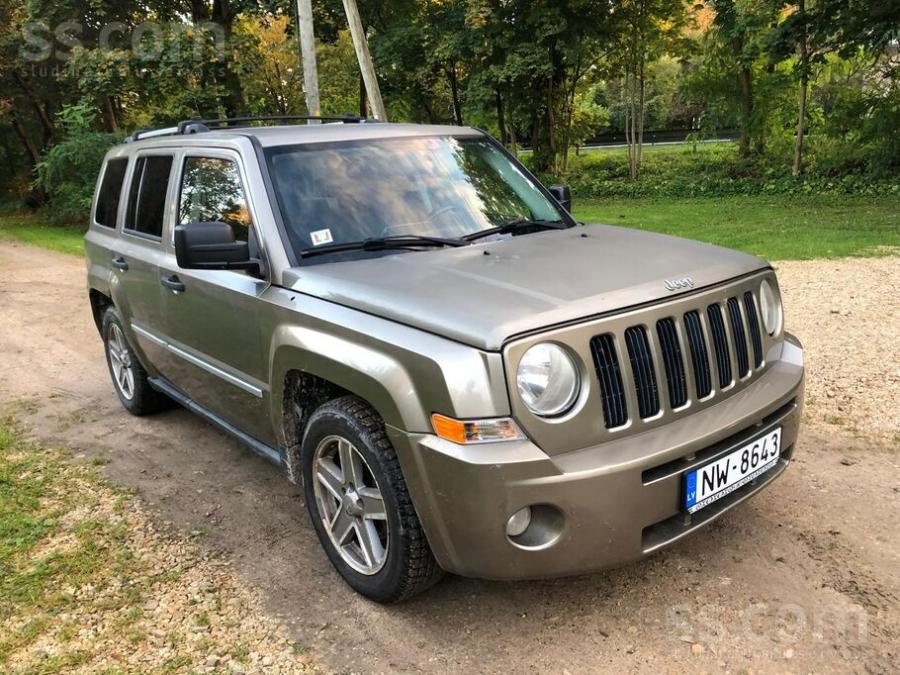 Brūns Jeep Patriot 2009 Rīga, ar dzinēja tilpumu 2.40 L un nobraukumu 0 tūkst. km par 3000 €, foto 1 vietnē AUTOMOTO.COM.LV