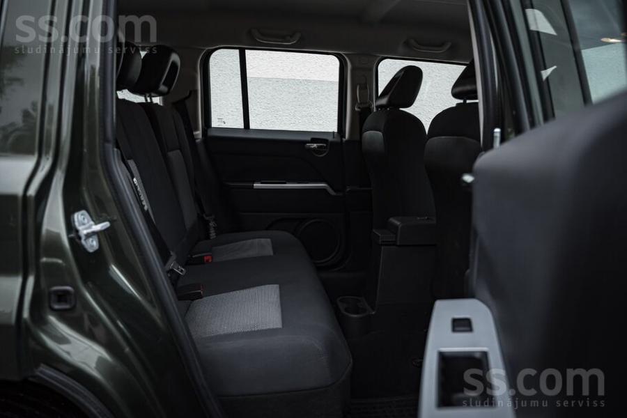 Zaļš Jeep Patriot 2010 Rīga, ar dzinēja tilpumu 2.40 L un nobraukumu 0 tūkst. km par 5250 €, foto 12 vietnē AUTOMOTO.COM.LV
