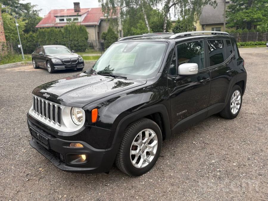 Melns Jeep Renegade 2015 Rīga, ar dzinēja tilpumu 1.40 L un nobraukumu 0 tūkst. km par 9800 €, foto 1 vietnē AUTOMOTO.COM.LV