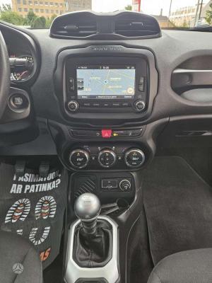 Black Jeep Renegade 2016 in Siauliai, with an engine capacity of 1.60 L and mileage of 252 thousand km for 7450 €, photo 23 on AUTOMOTO.COM.LV