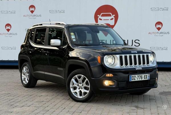 Melns Jeep Renegade 2016 Tauragė, ar dzinēja tilpumu 1.96 L un nobraukumu 180 tūkst. km par 8800 €, foto 4 vietnē AUTOMOTO.COM.LV