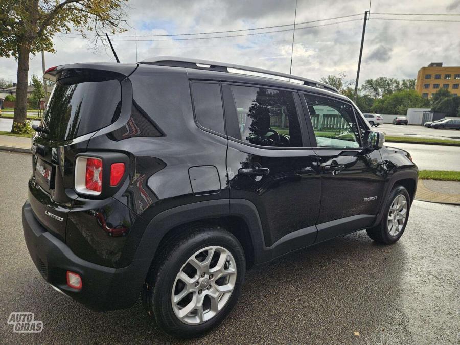 Melns Jeep Renegade 2016 Šauļi, ar dzinēja tilpumu 1.60 L un nobraukumu 252 tūkst. km par 7450 €, foto 9 vietnē AUTOMOTO.COM.LV