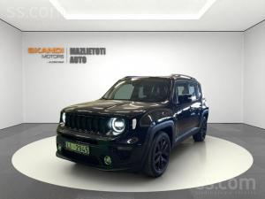Black Jeep Renegade 2021 in Riga, with an engine capacity of 1.30 L and mileage of 58 thousand km for 15490 €, photo  on AUTOMOTO.COM.LV