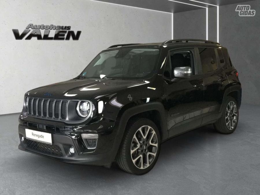 Black Jeep Renegade 2022 in Kaunas, with an engine capacity of 1.30 L and mileage of 21 thousand km for 26507 €, photo 2 on AUTOMOTO.COM.LV