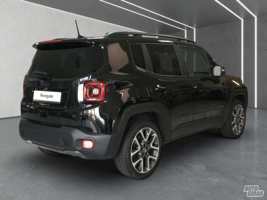 Black Jeep Renegade 2022 in Kaunas, with an engine capacity of 1.30 L and mileage of 21 thousand km for 26507 €, photo 6 on AUTOMOTO.COM.LV