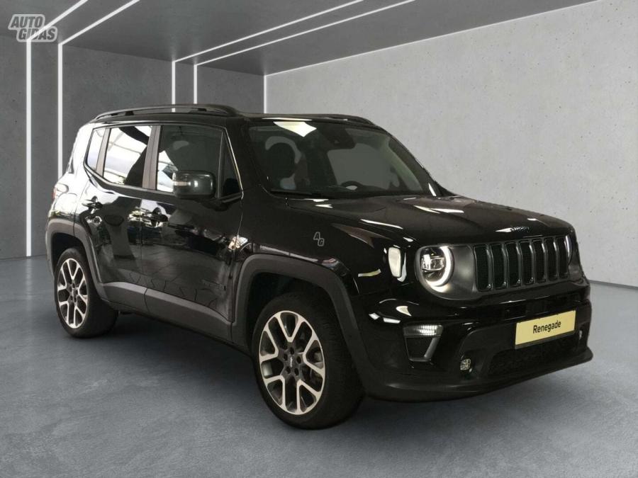 Black Jeep Renegade 2022 in Kaunas, with an engine capacity of 1.30 L and mileage of 21 thousand km for 26507 €, photo 8 on AUTOMOTO.COM.LV