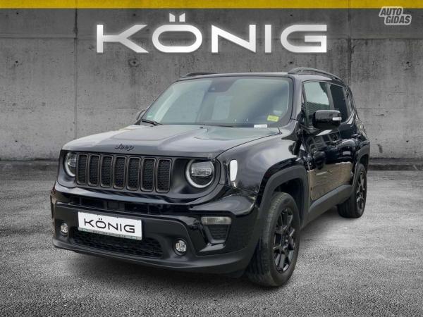 Black Jeep Renegade 2023 in Kaunas, with an engine capacity of 1.30 L and mileage of 24 thousand km for 22399 €, photo 1 on AUTOMOTO.COM.LV
