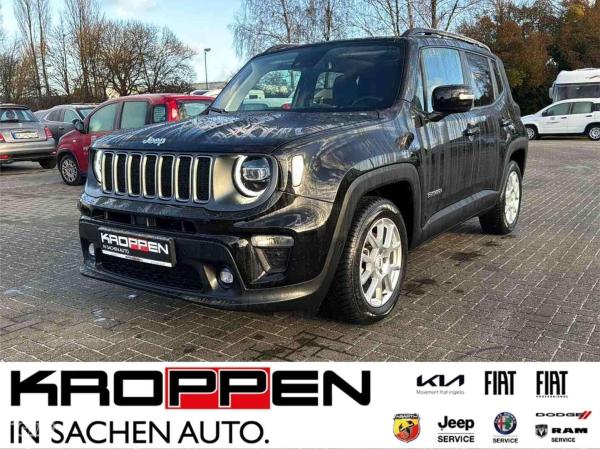 Black Jeep Renegade 2023 in Kaunas, with an engine capacity of 1.50 L and mileage of 16 thousand km for 25954 €, photo 1 on AUTOMOTO.COM.LV