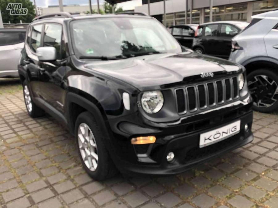 Black Jeep Renegade 2023 in Kaunas, with an engine capacity of 1.50 L and mileage of 39 thousand km for 24459 €, photo 2 on AUTOMOTO.COM.LV