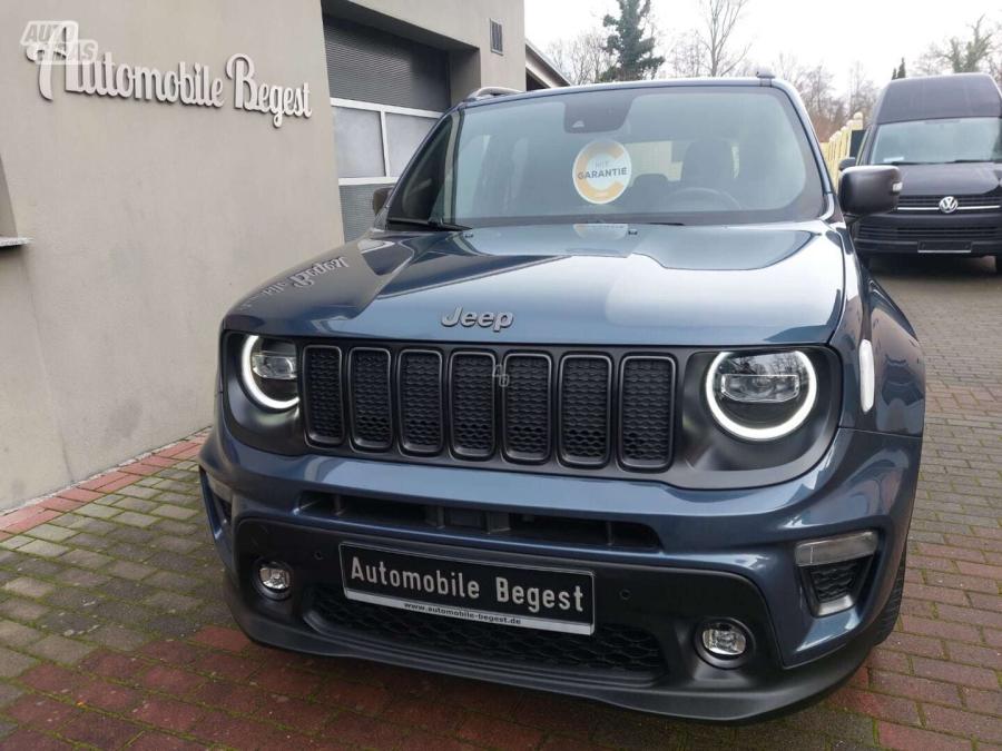 Blue Jeep Renegade 2021 in Kaunas, with an engine capacity of 1.00 L and mileage of 11 thousand km for 23429 €, photo 3 on AUTOMOTO.COM.LV