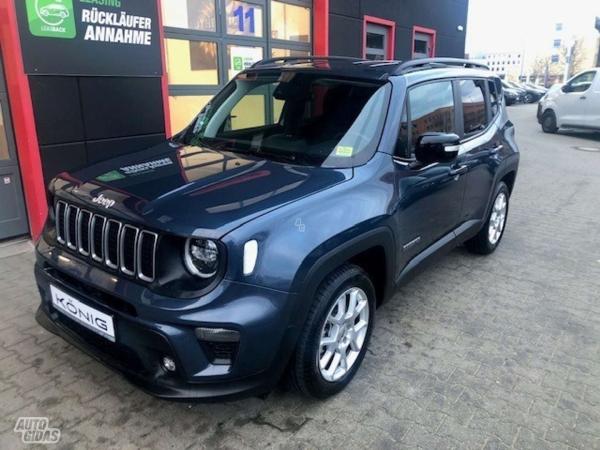 Blue Jeep Renegade 2023 in Kaunas, with an engine capacity of 1.50 L and mileage of 15 thousand km for 22398 €, photo 1 on AUTOMOTO.COM.LV