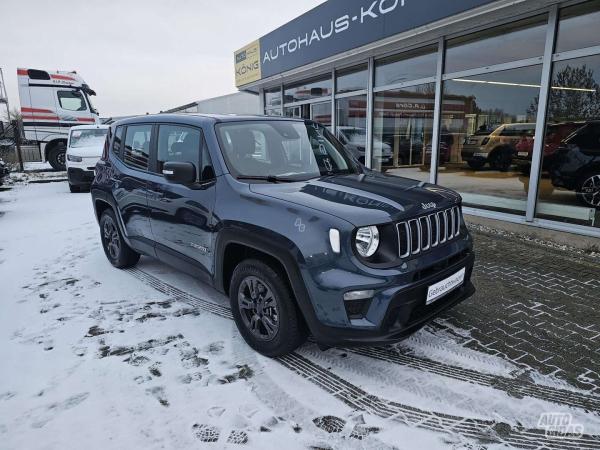 Blue Jeep Renegade 2023 in Kaunas, with an engine capacity of 1.50 L and mileage of 10 thousand km for 22398 €, photo 1 on AUTOMOTO.COM.LV