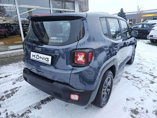 Blue Jeep Renegade 2023 in Kaunas, with an engine capacity of 1.50 L and mileage of 10 thousand km for 22398 €, photo 4 on AUTOMOTO.COM.LV