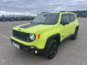 Green Jeep Renegade 2018 in Vilnius, with an engine capacity of 2.36 L and mileage of 60 thousand km for 12900 €, photo  on AUTOMOTO.COM.LV