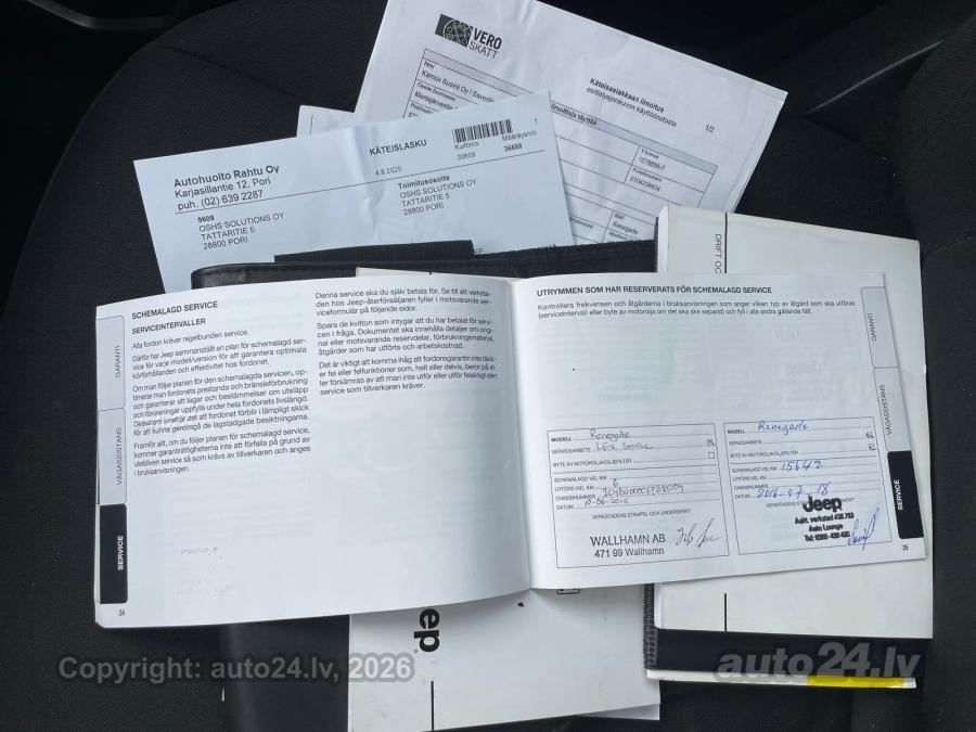 Pelēks Jeep Renegade 2015 Tallina, ar dzinēja tilpumu 2.00 L un nobraukumu 260 tūkst. km par 8999 €, foto 16 vietnē AUTOMOTO.COM.LV