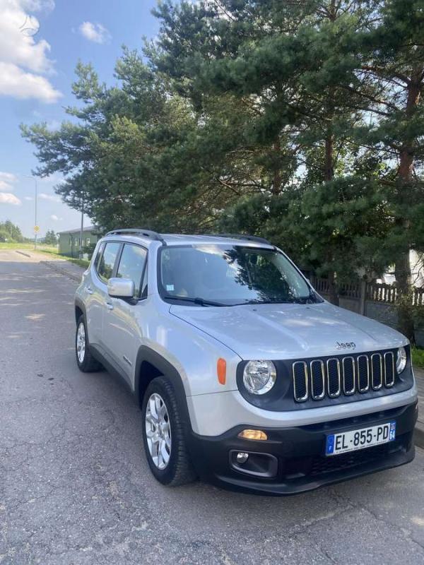 Pelēks Jeep Renegade 2017 Tauragė, ar dzinēja tilpumu 1.37 L un nobraukumu 113 tūkst. km par 8900 €, foto 1 vietnē AUTOMOTO.COM.LV