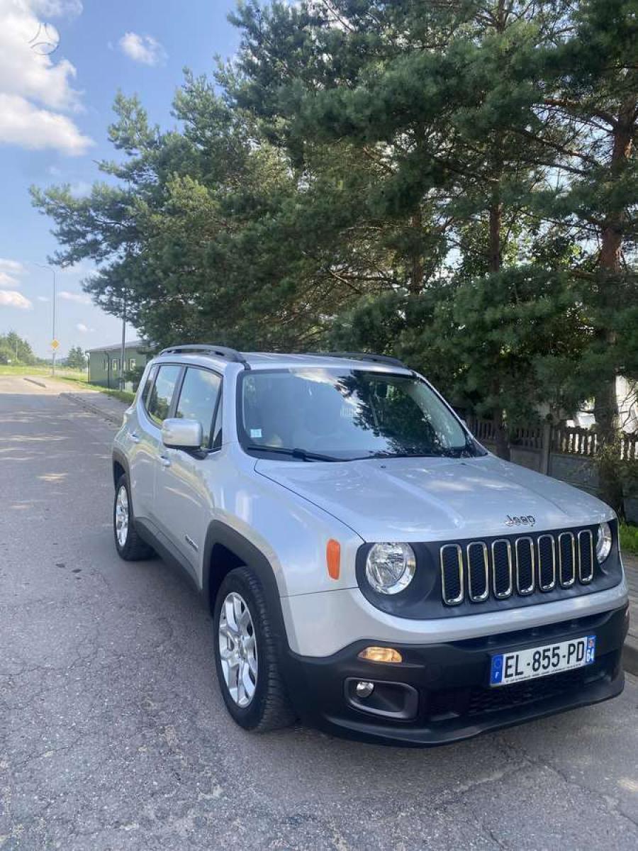 Pelēks Jeep Renegade 2017 Tauragė, ar dzinēja tilpumu 1.37 L un nobraukumu 113 tūkst. km par 8900 €, foto 1 vietnē AUTOMOTO.COM.LV