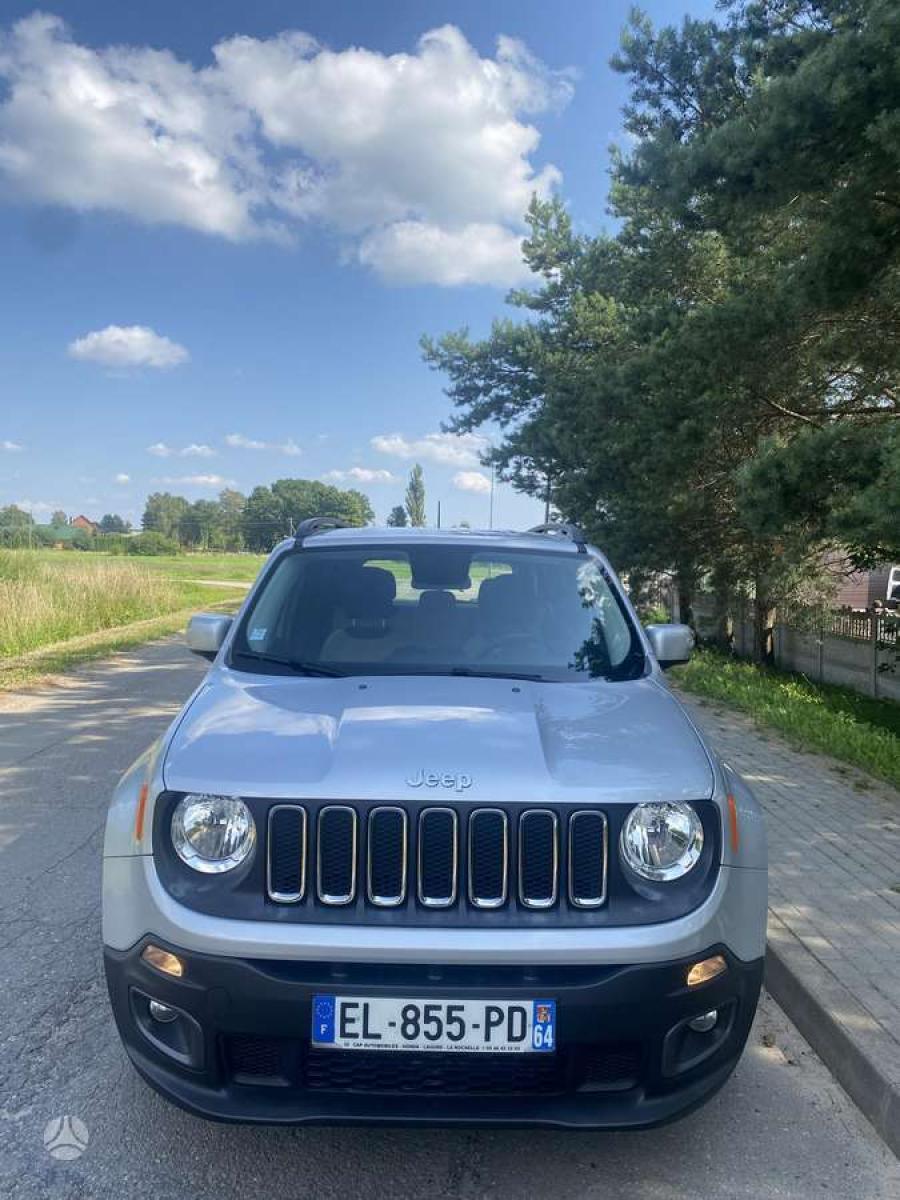 Pelēks Jeep Renegade 2017 Tauragė, ar dzinēja tilpumu 1.37 L un nobraukumu 113 tūkst. km par 8900 €, foto 3 vietnē AUTOMOTO.COM.LV