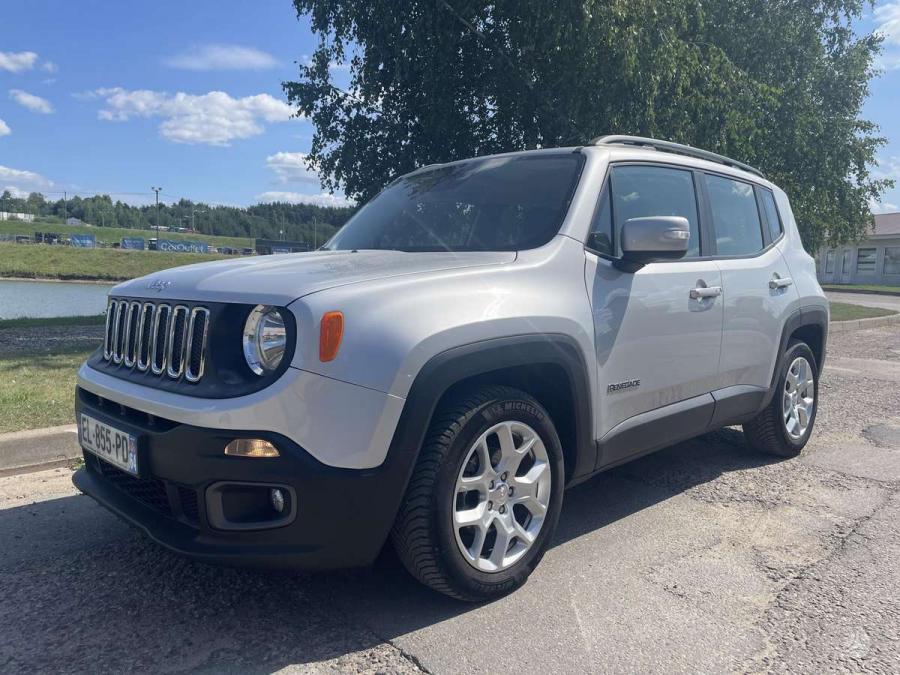 Pelēks Jeep Renegade 2017 Viļņa, ar dzinēja tilpumu 1.37 L un nobraukumu 112 tūkst. km par 8950 €, foto 4 vietnē AUTOMOTO.COM.LV