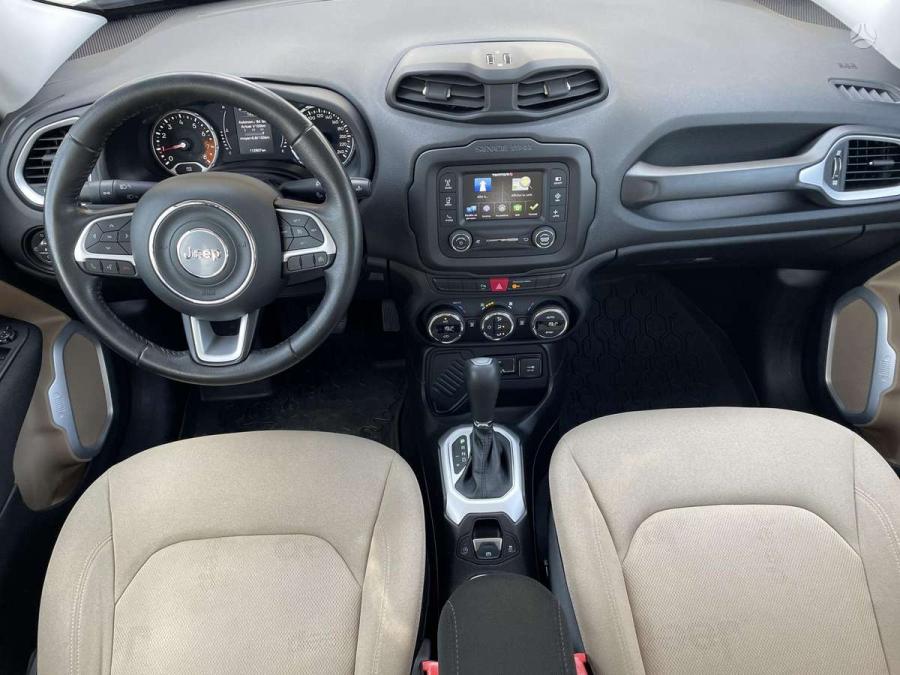 Pelēks Jeep Renegade 2017 Viļņa, ar dzinēja tilpumu 1.37 L un nobraukumu 112 tūkst. km par 8950 €, foto 7 vietnē AUTOMOTO.COM.LV