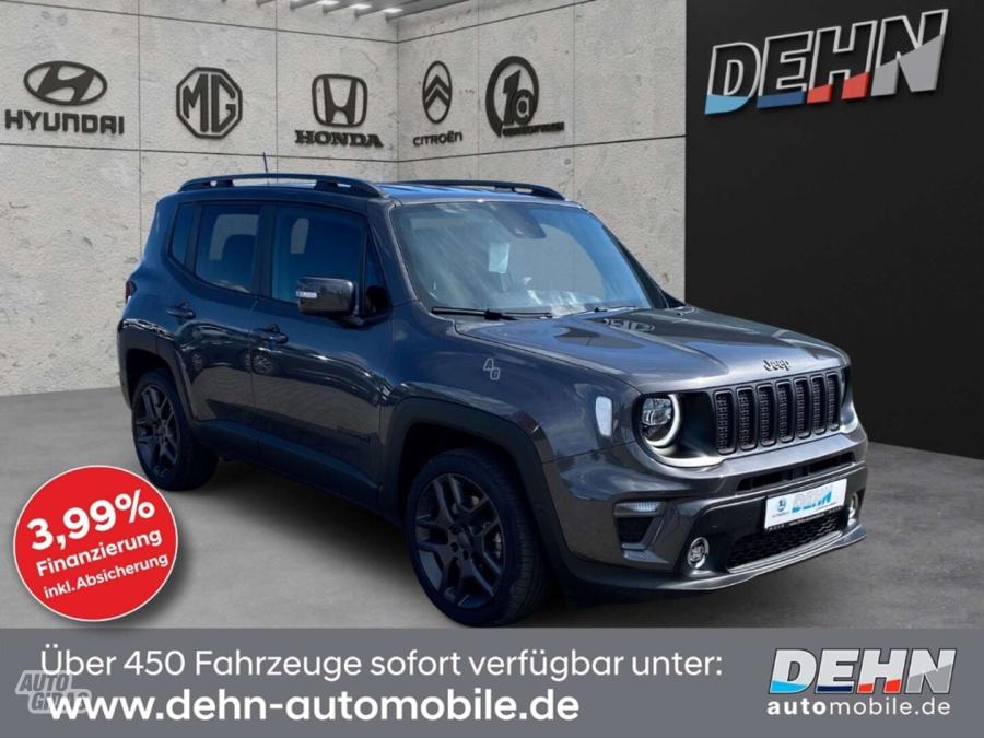 Grey Jeep Renegade 2020 in Kaunas, with an engine capacity of 1.30 L and mileage of 38 thousand km for 24409 €, photo 1 on AUTOMOTO.COM.LV