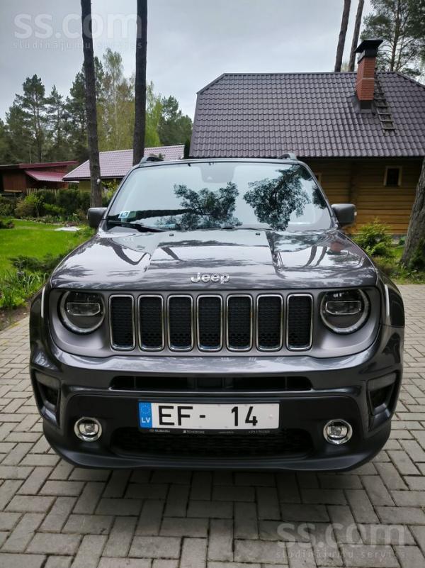 Pelēks Jeep Renegade 2020 Rīga, ar dzinēja tilpumu 2.00 L un nobraukumu 126 tūkst. km par 18400 €, foto 1 vietnē AUTOMOTO.COM.LV