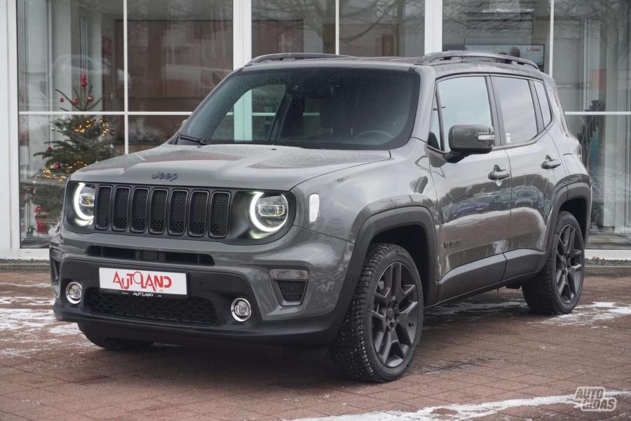 Pelēks Jeep Renegade 2021 Kauņa, ar dzinēja tilpumu 1.30 L un nobraukumu 50 tūkst. km par 24450 €, foto 1 vietnē AUTOMOTO.COM.LV