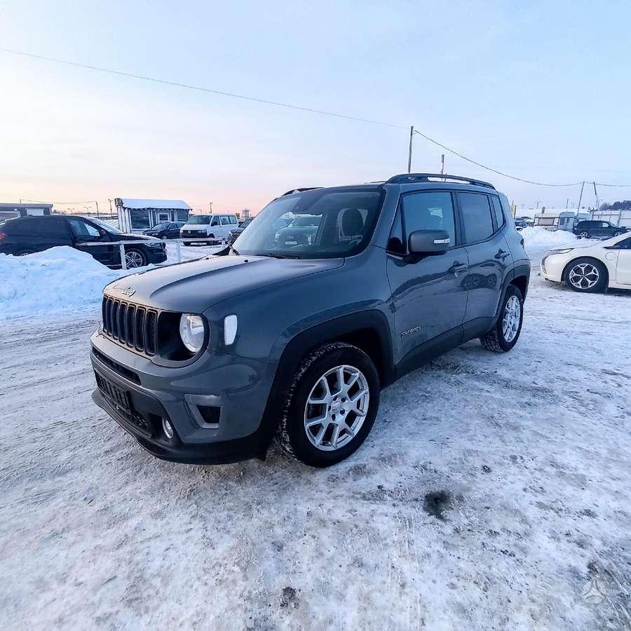 Grey Jeep Renegade 2021 in Vilnius, with an engine capacity of 1.33 L and mileage of 165 thousand km for 13200 €, photo 3 on AUTOMOTO.COM.LV