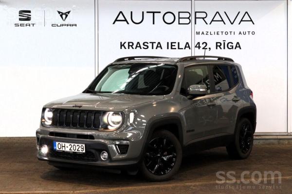 Pelēks Jeep Renegade 2021 Rīga, ar dzinēja tilpumu 1.30 L un nobraukumu 35 tūkst. km par 15490 €, foto 1 vietnē AUTOMOTO.COM.LV