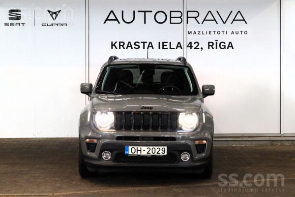 Pelēks Jeep Renegade 2021 Rīga, ar dzinēja tilpumu 1.30 L un nobraukumu 35 tūkst. km par 15490 €, foto 2 vietnē AUTOMOTO.COM.LV