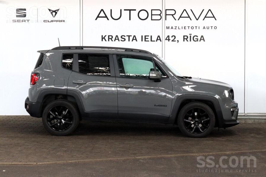 Pelēks Jeep Renegade 2021 Rīga, ar dzinēja tilpumu 1.30 L un nobraukumu 35 tūkst. km par 15490 €, foto 6 vietnē AUTOMOTO.COM.LV