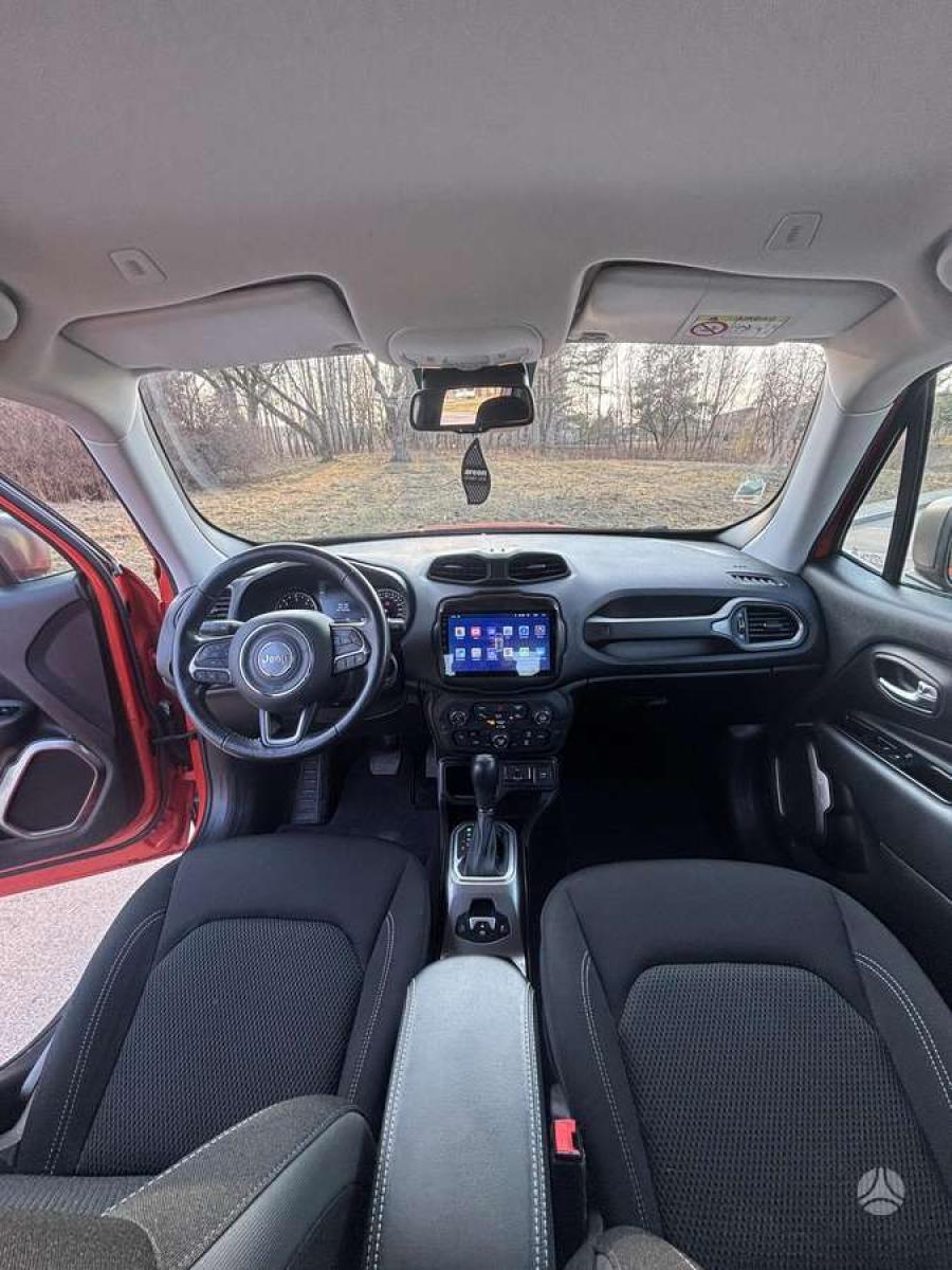 Orange Jeep Renegade 2019 in Kaunas, with an engine capacity of 1.60 L and mileage of 209 thousand km for 9250 €, photo 15 on AUTOMOTO.COM.LV