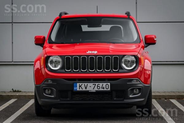 Sarkans Jeep Renegade 2017 Rīga, ar dzinēja tilpumu 1.40 L un nobraukumu 119 tūkst. km par 9900 €, foto 3 vietnē AUTOMOTO.COM.LV