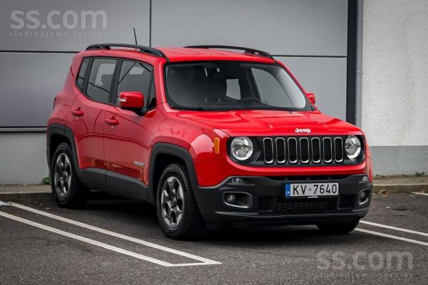 Sarkans Jeep Renegade 2017 Rīga, ar dzinēja tilpumu 1.40 L un nobraukumu 119 tūkst. km par 9900 €, foto 4 vietnē AUTOMOTO.COM.LV