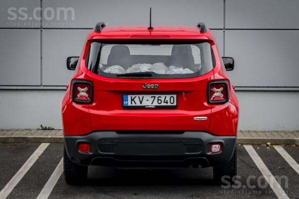Sarkans Jeep Renegade 2017 Rīga, ar dzinēja tilpumu 1.40 L un nobraukumu 119 tūkst. km par 9900 €, foto 6 vietnē AUTOMOTO.COM.LV