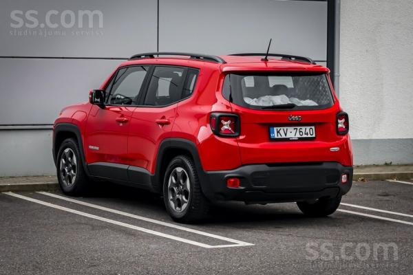 Sarkans Jeep Renegade 2017 Rīga, ar dzinēja tilpumu 1.40 L un nobraukumu 119 tūkst. km par 9900 €, foto 7 vietnē AUTOMOTO.COM.LV