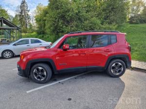 Sarkans Jeep Renegade 2018 Rīga, ar dzinēja tilpumu 1.40 L un nobraukumu 83 tūkst. km par 18000 €, foto 2 vietnē AUTOMOTO.COM.LV