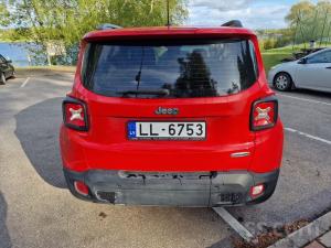Sarkans Jeep Renegade 2018 Rīga, ar dzinēja tilpumu 1.40 L un nobraukumu 83 tūkst. km par 18000 €, foto 4 vietnē AUTOMOTO.COM.LV