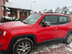 Sarkans Jeep Renegade 2020 Daugavpils, ar dzinēja tilpumu 1.30 L un nobraukumu 100 tūkst. km par 18000 €, foto 2 vietnē AUTOMOTO.COM.LV
