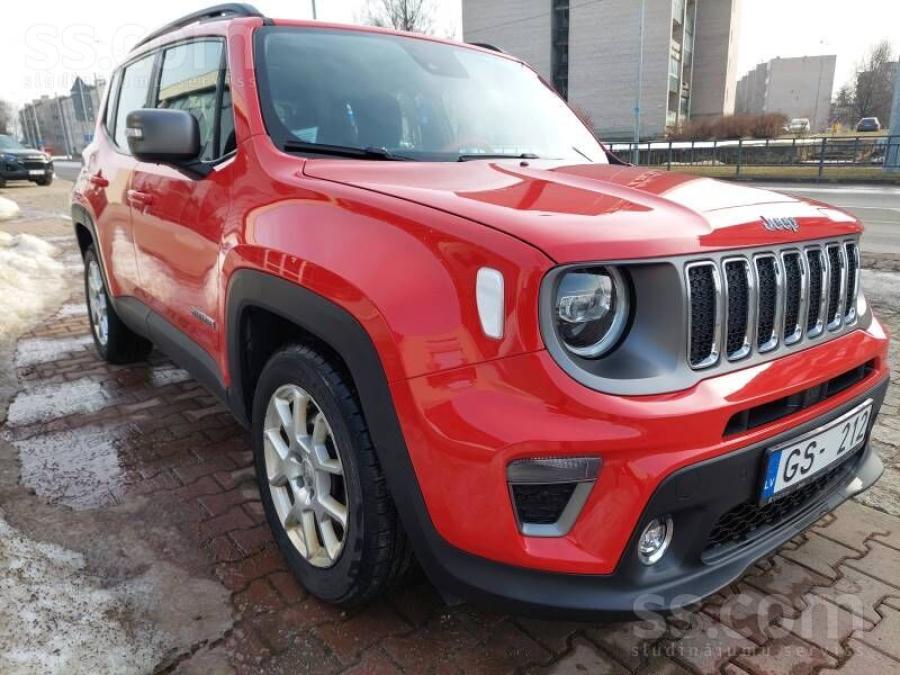 Red Jeep Renegade 2020 in Daugavpils, with an engine capacity of 1.30 L and mileage of 108 thousand km for 13000 €, photo 16 on AUTOMOTO.COM.LV