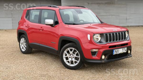Red Jeep Renegade 2023 in Riga, with an engine capacity of 1.50 L and mileage of 52 thousand km for 14990 €, photo 1 on AUTOMOTO.COM.LV
