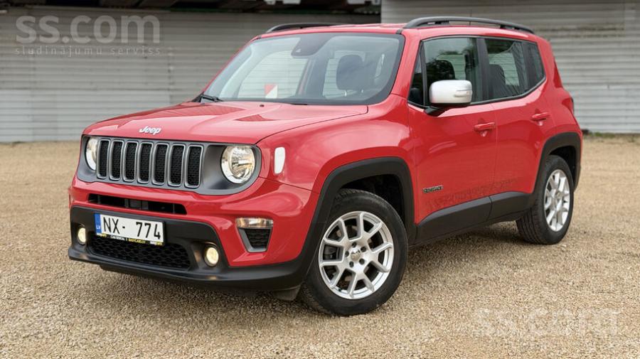 Sarkans Jeep Renegade 2023 Rīga, ar dzinēja tilpumu 1.50 L un nobraukumu 52 tūkst. km par 14990 €, foto 3 vietnē AUTOMOTO.COM.LV