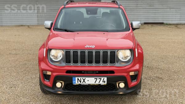 Red Jeep Renegade 2023 in Riga, with an engine capacity of 1.50 L and mileage of 52 thousand km for 14990 €, photo 4 on AUTOMOTO.COM.LV